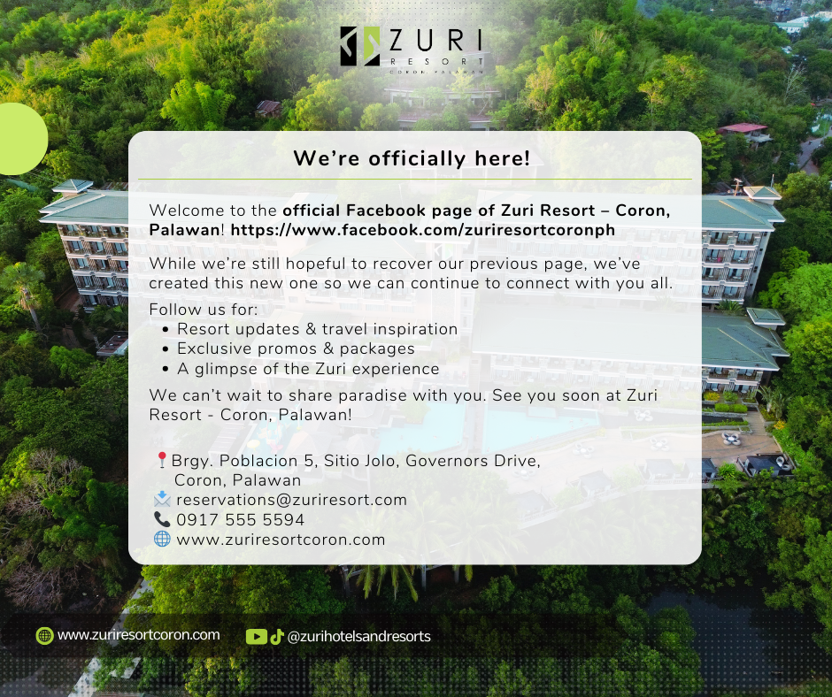Zuri Resort Coron – New Paradise Found